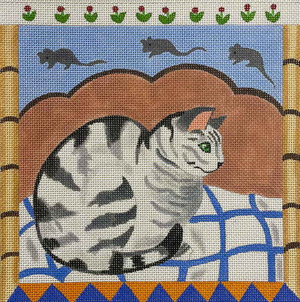NeedlepointUS: Barbara Eyre Needlepoint Designs - Hand-painted Canvas ...